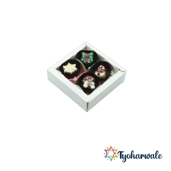 Mini Christmas Chocolate Gift Box | Festive Assorted Holiday Chocolates ...
