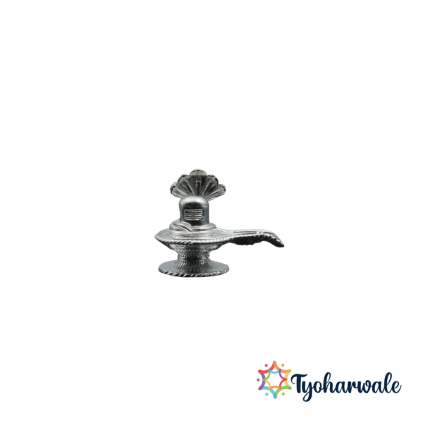 925 Silver Shivling With Snake Naag Devta Idol | Pure Silver Naag ...